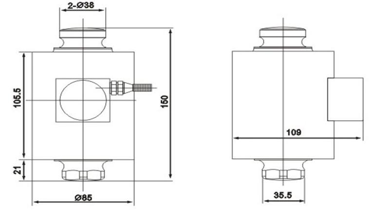 MC8214 LOAD CELL & FORCE TRANSDUCER – MacWeigh System Co., Ltd, the ... MC8214 LOAD CELL & FORCE TRANSDUCER – MacWeigh System Co., Ltd, the ...
